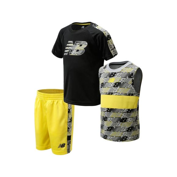 Bottoms | New Balance Toddler Boys 3 Piece Logo Camo Effect Shorts Set ...